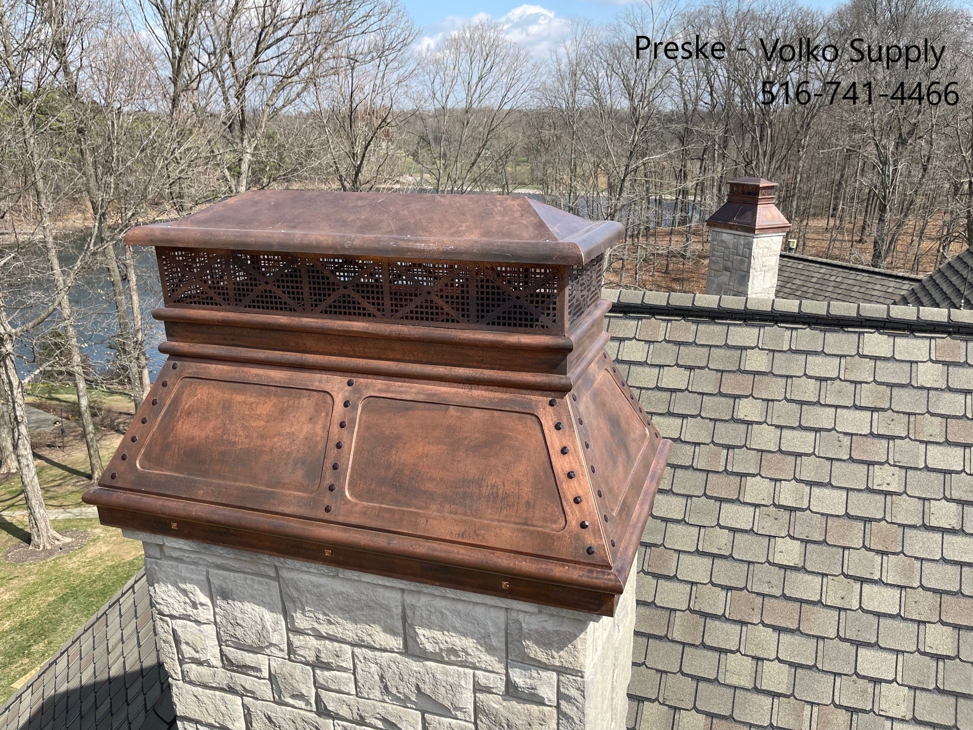 Copper Chimney Caps Sent KD